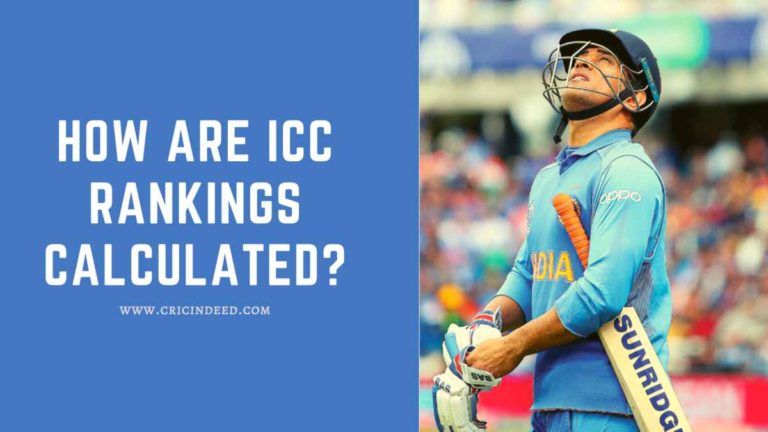 ICC Rankings: How The Point-Based System Rates Cricket Players & Teams ...