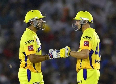 Michael Hussey - Murali Vijay CSK - CricIndeed