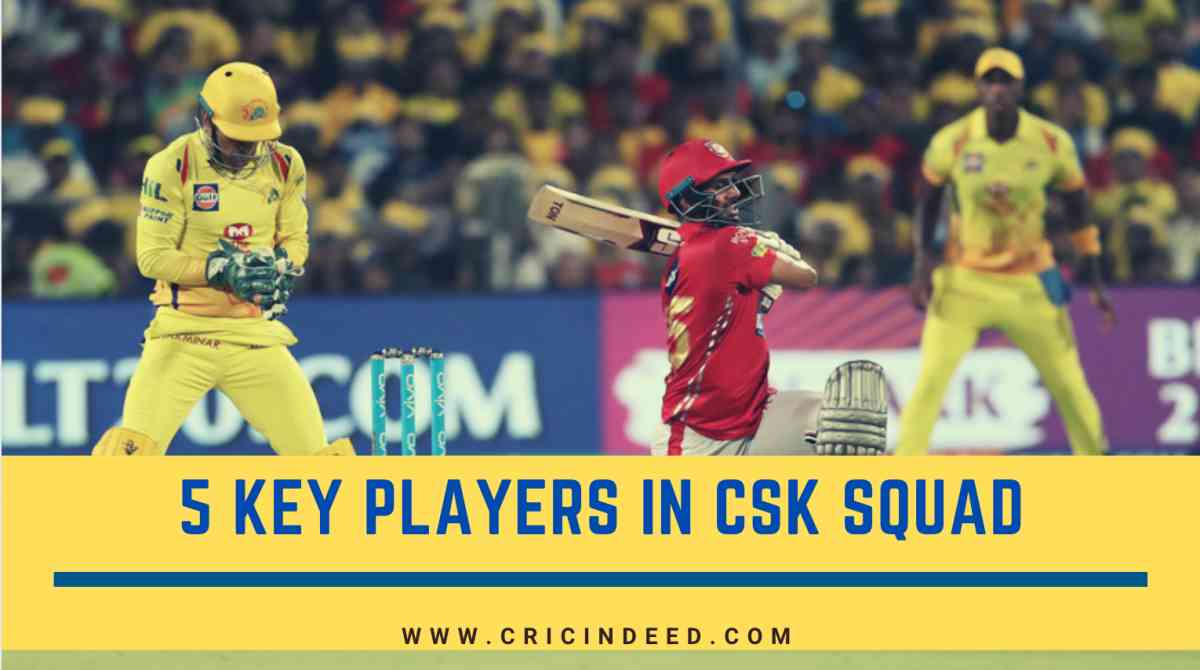 IPL 2020: Five Key Players for CSK this IPL - CricIndeed