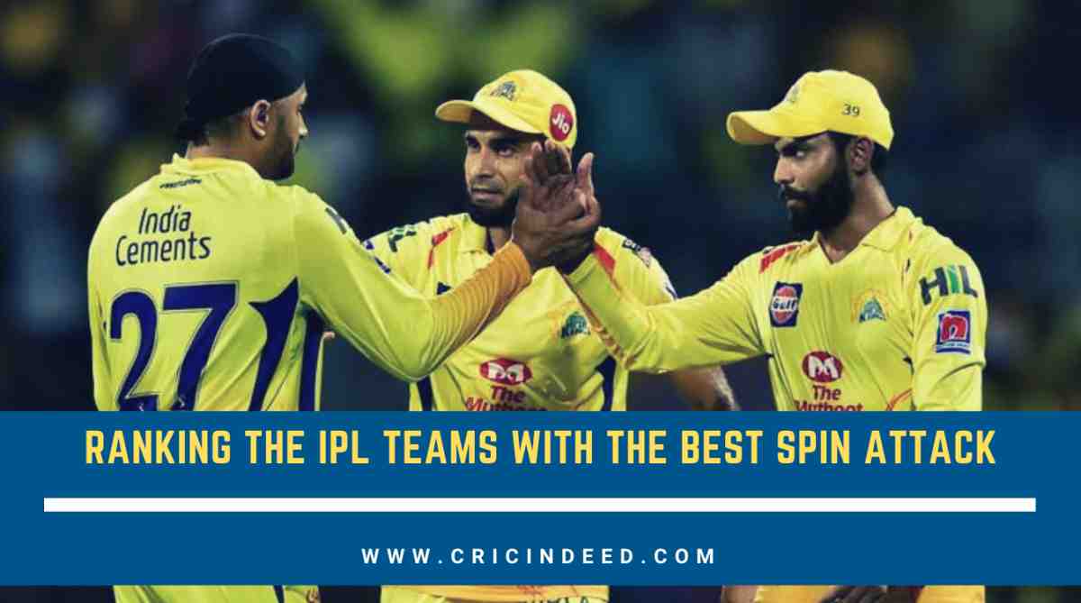 IPL 2020- Ranking the best spin attacks - CricIndeed