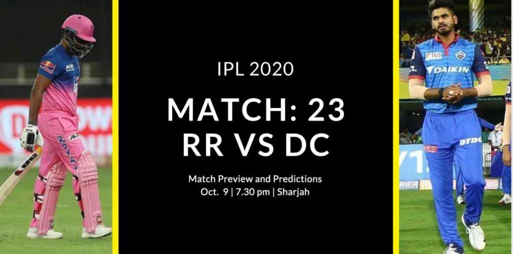 RR vs DC Match Preview - CricIndeed