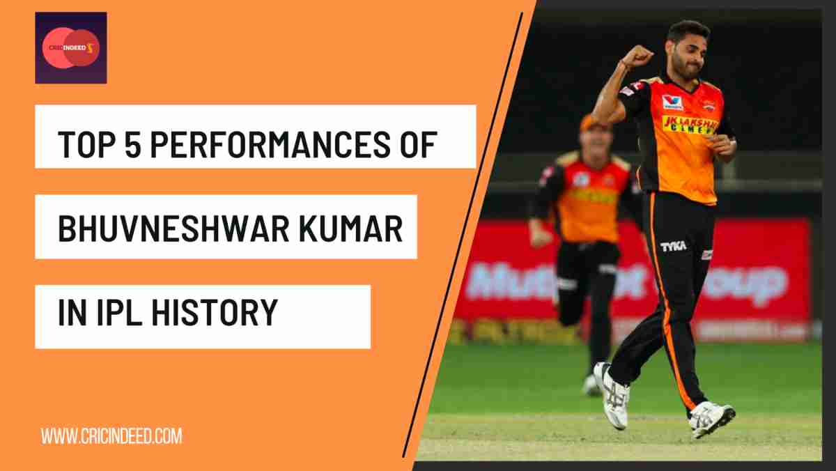 Top 5 Spells of Bhuvneshwar Kumar in IPL - CricIndeed