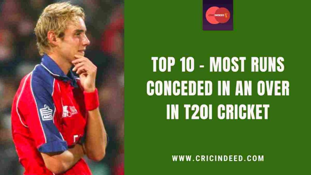 Most Expensive Overs in T20Is - CricIndeed