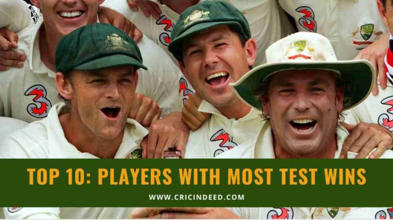 Players with Most Test Wins: The All-Time Top 10 List - CricIndeed