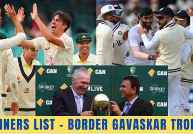 Top 10: Highest Team Totals in Border Gavaskar Trophy - CricIndeed