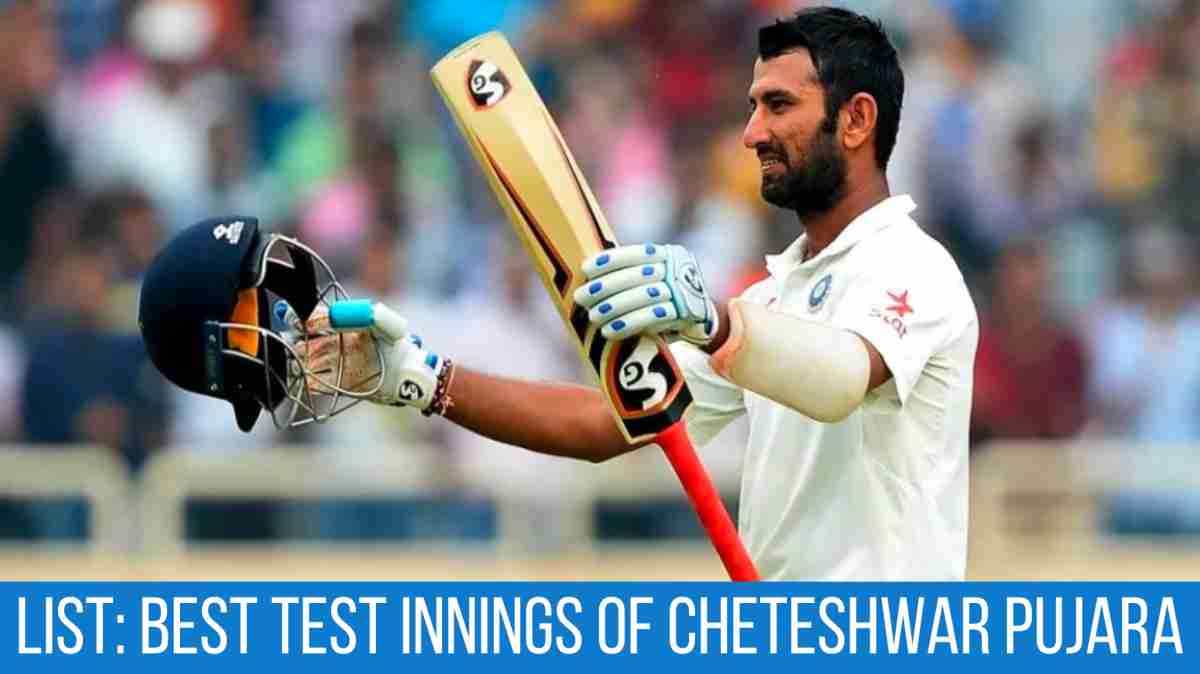 The Five Best Test Innings of Cheteshwar Pujara - CricIndeed