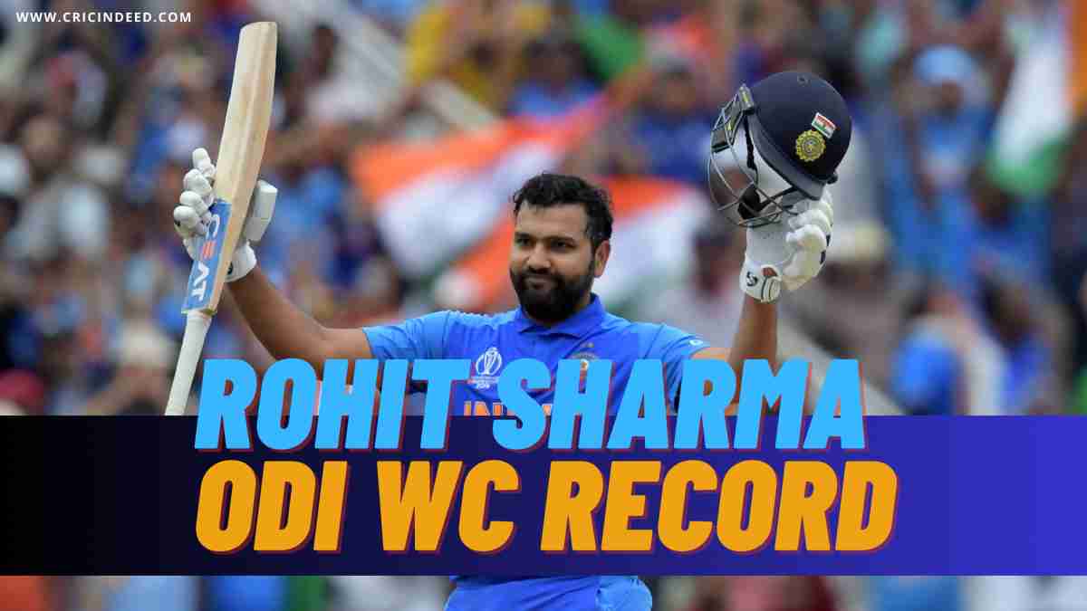 Rohit Sharma - Runs and Centuries in ODI World Cup - CricIndeed
