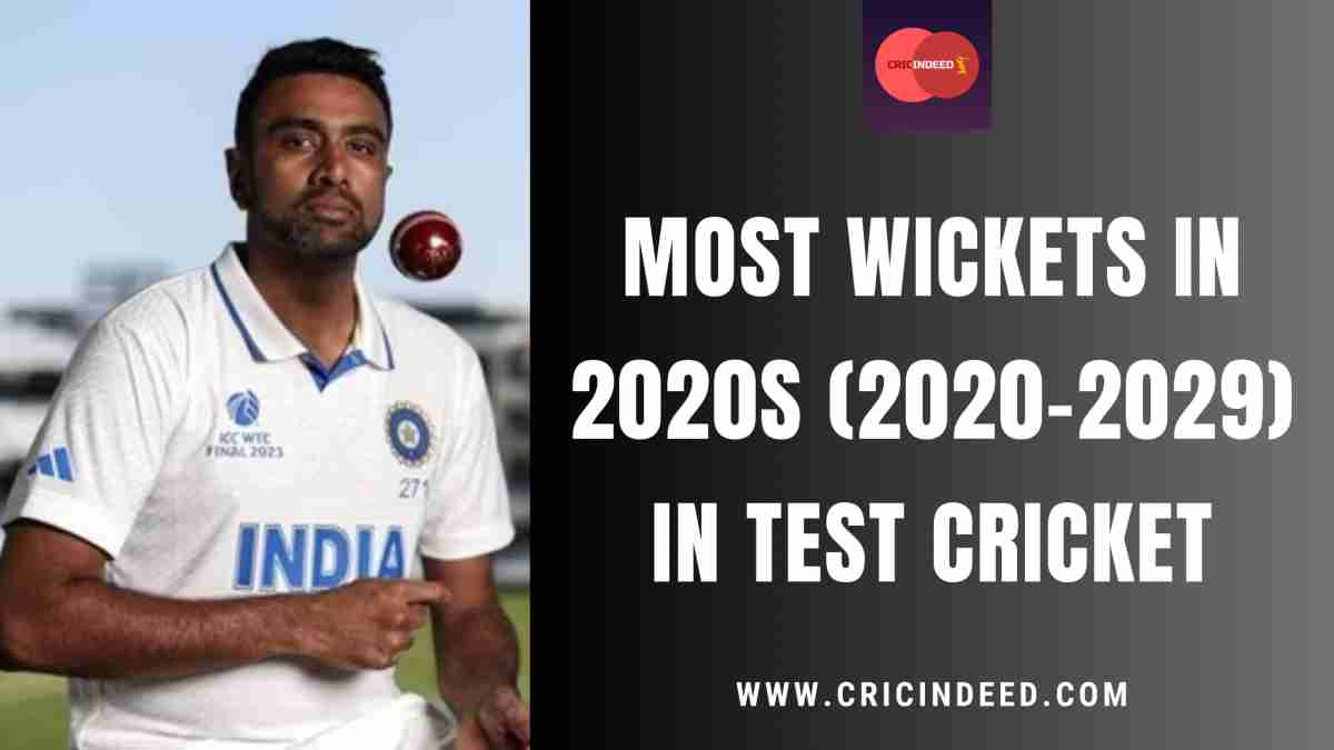 Most Wickets Since 2020 in Test Cricket - CricIndeed