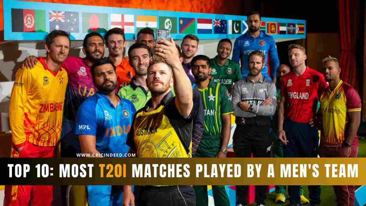 Top 10: Most T20I Matches Played by a Men's Team - CricIndeed