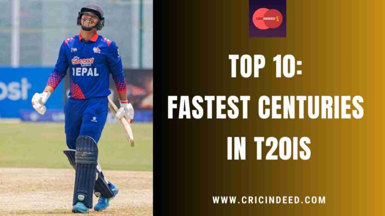 Fastest Centuries of All Time in T20Is - CricIndeed