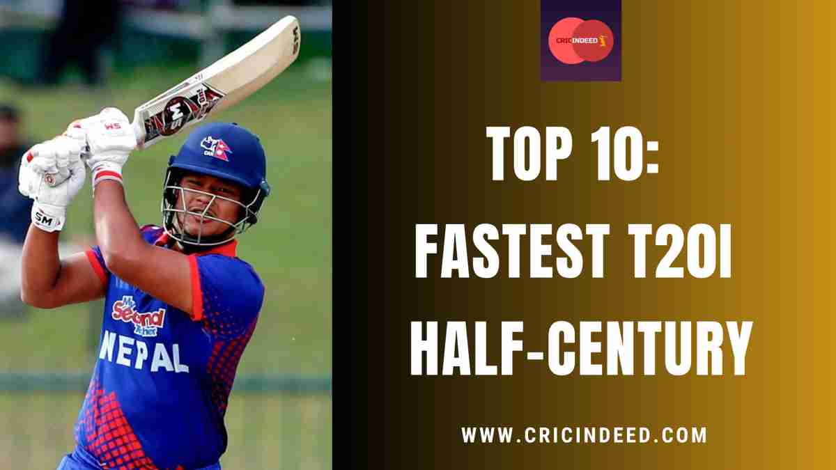 Fastest Fifties (by Balls Faced) in T20Is - CricIndeed