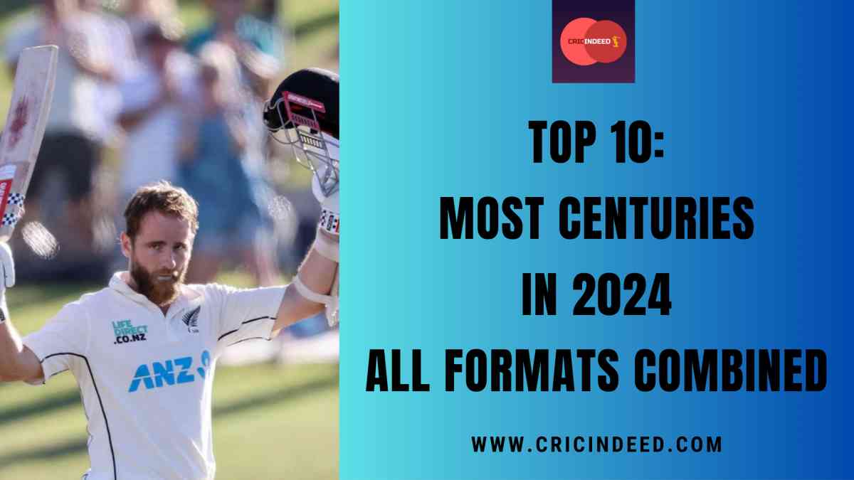2024 Stats: Most Centuries in All Formats Combined - CricIndeed