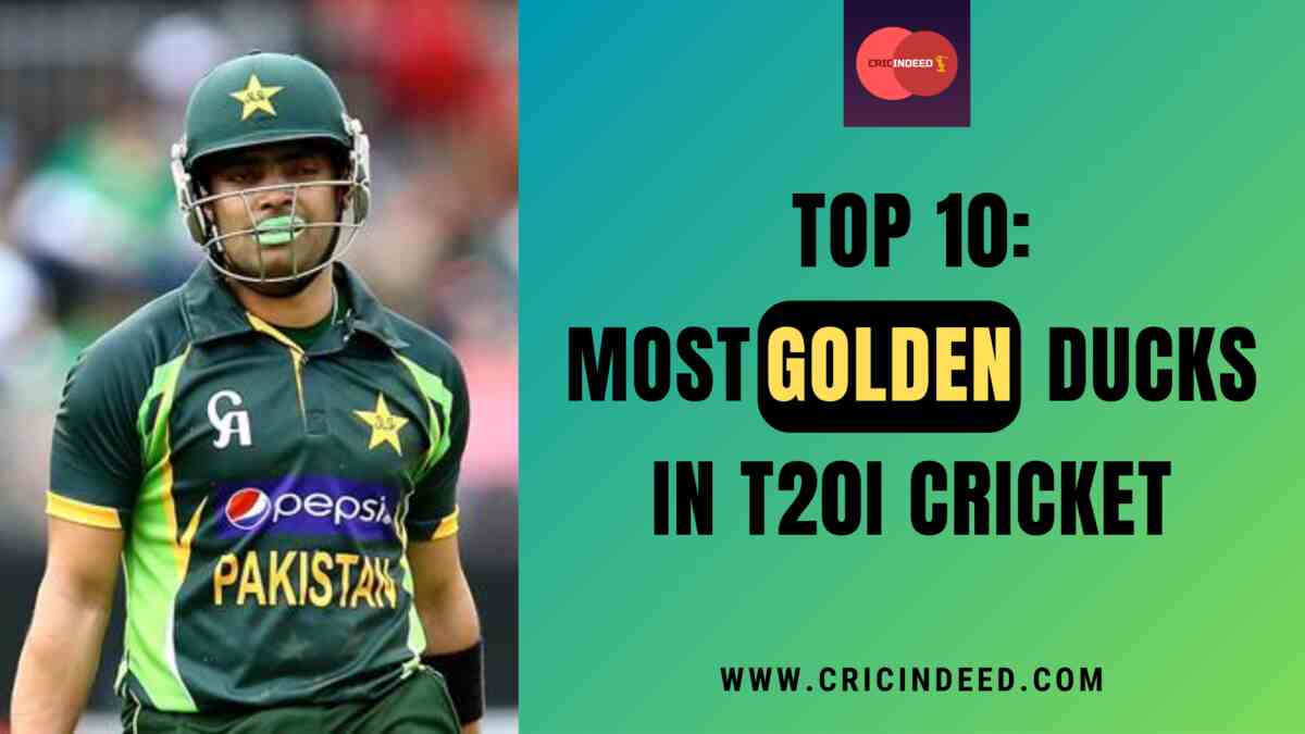 Most Golden Ducks in T20Is - CricIndeed