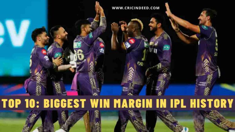 IPL Teams with Largest Win Margins by Runs: Season Records - CricIndeed