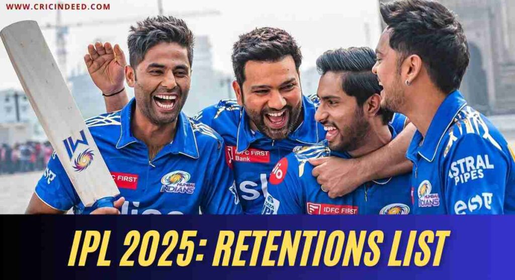 IPL 2025: Retentions from all the teams |Retained Players Price | Purses Left | RTMs Left ...