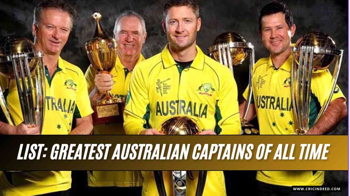 Top 10: Most Successful Australian Captains of All Time - CricIndeed