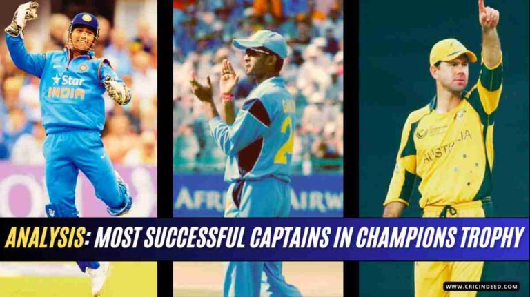 Top 10: Most Successful Captains in Champions Trophy - CricIndeed