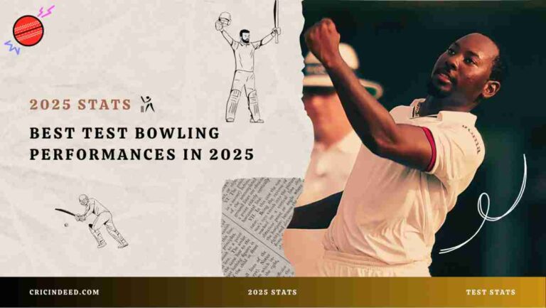 Best Test Bowling Figures in 2025 - CricIndeed