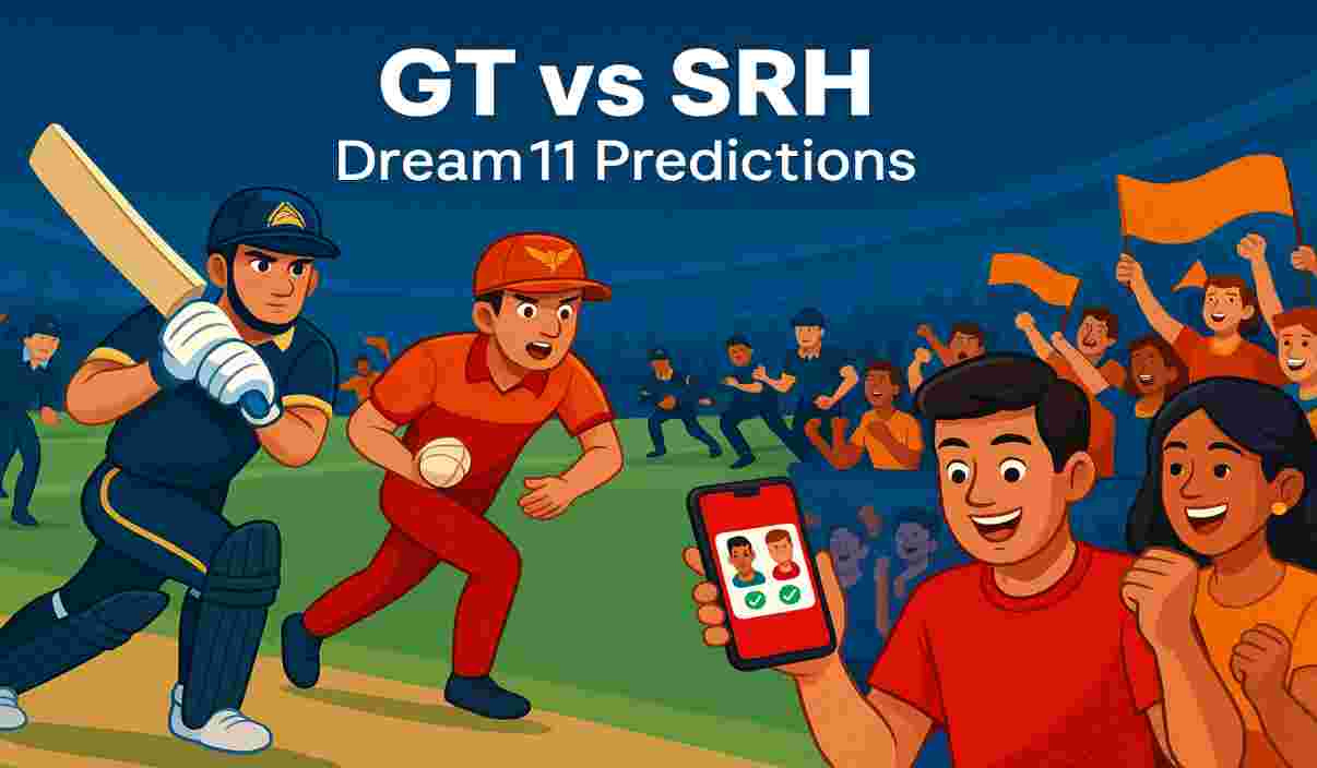GT vs SRH Dream11 Prediction – Top Picks, Captain Choices, Fantasy Tips & Dream11 Team (IPL 2025 ...