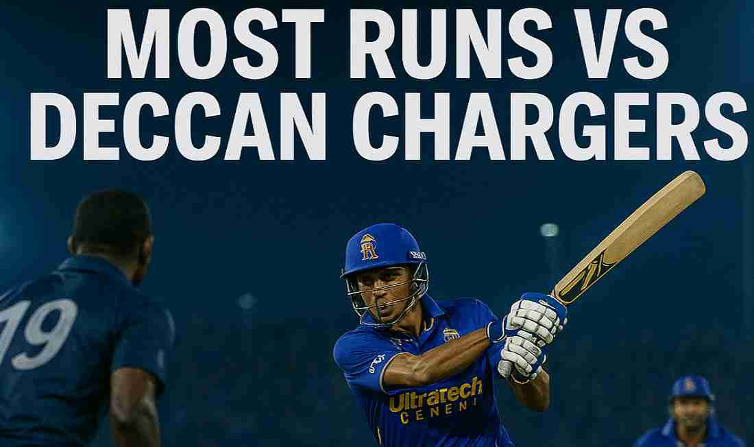 IPL Stats: Most Runs against Deccan Chargers - CricIndeed